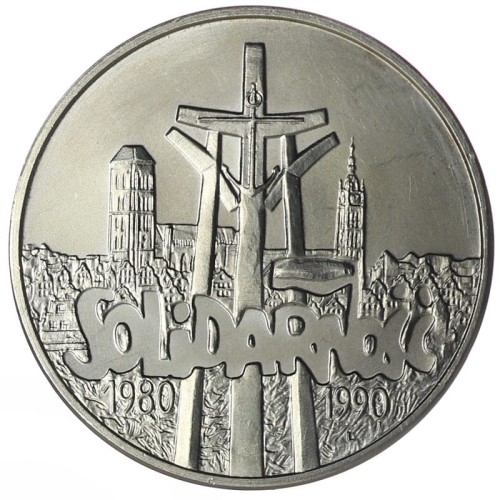 100 000 złotych - Solidarność - 1990 rok - Typ A Monety Obiegowe ...